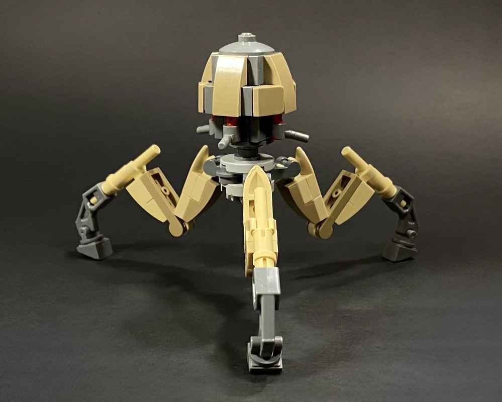 LEGO MOC-239438 Combat Tri-Droid by classic_brix | Rebrickable - Build ...