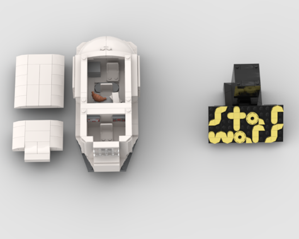 LEGO MOC senator bail Organa's cruise shuttle by Llegoy1234 ...