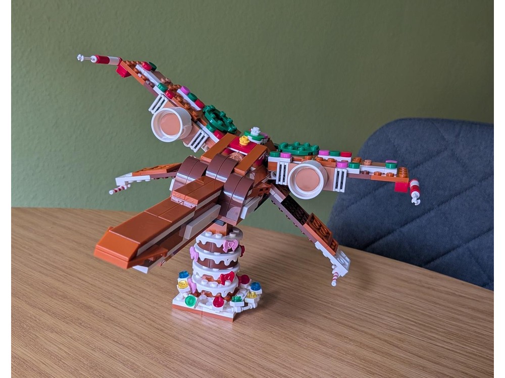 LEGO MOC-239456 40806-1 Gingerbread X Wing Star Fighter by emil_mu ...
