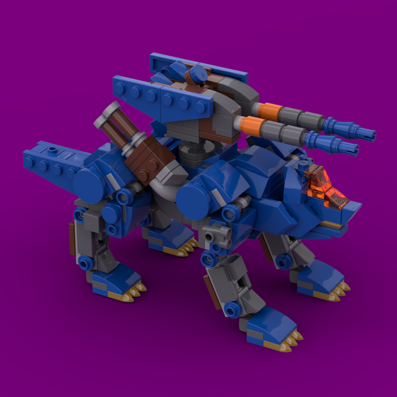 LEGO MOC-239466 ZOIDS: Command wolf by Danielbrickson | Rebrickable ...