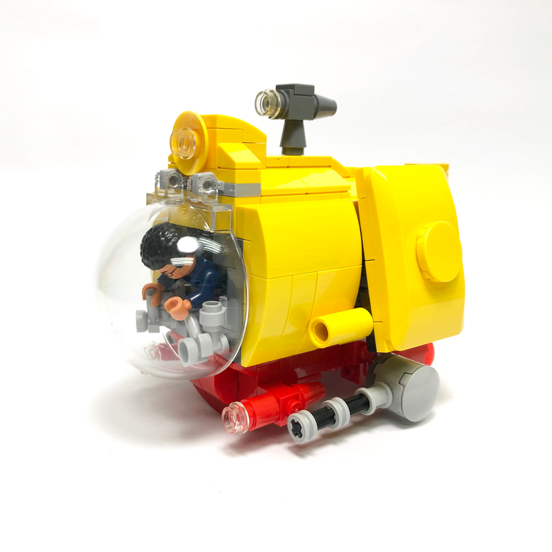 LEGO MOC Slug Mariner Minifig-scale Moc by Lioncity Mocs | Rebrickable ...