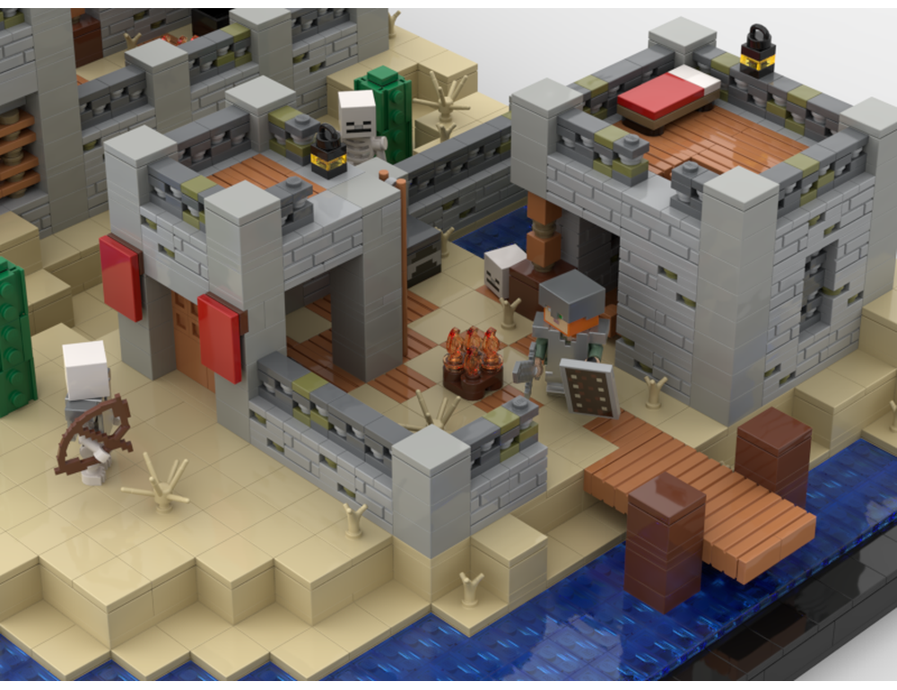 LEGO MOC Desert Outpost by Just_A_Rock | Rebrickable - Build with LEGO
