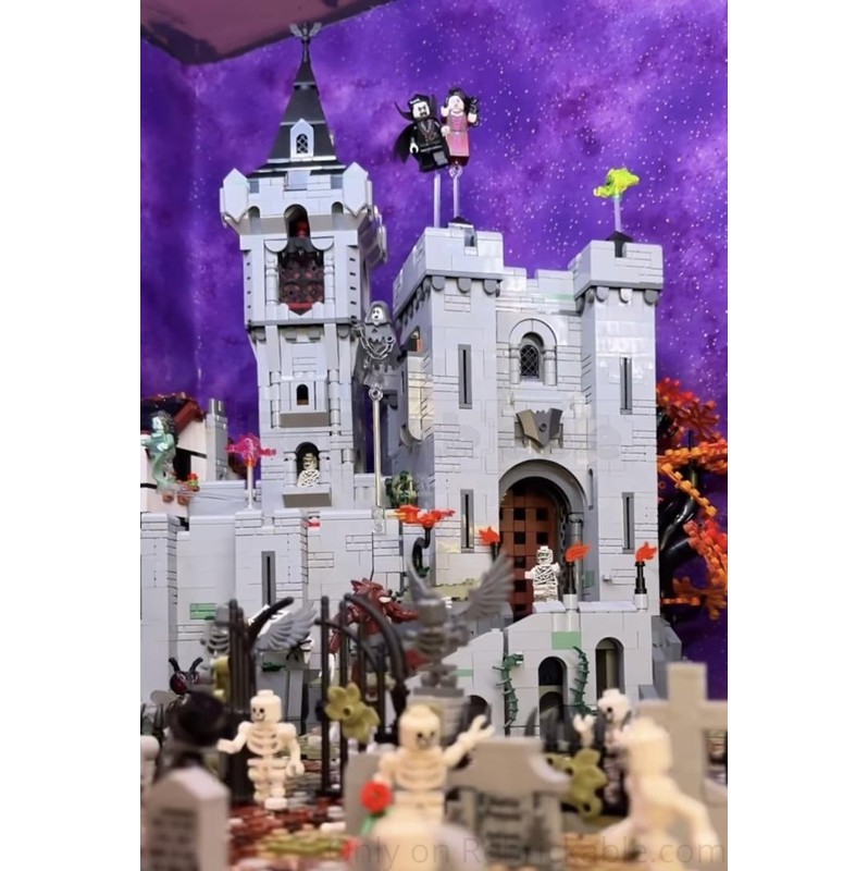 LEGO MOC Monster Castle & Village | 10305, 31120, & 31167 Medieval ...