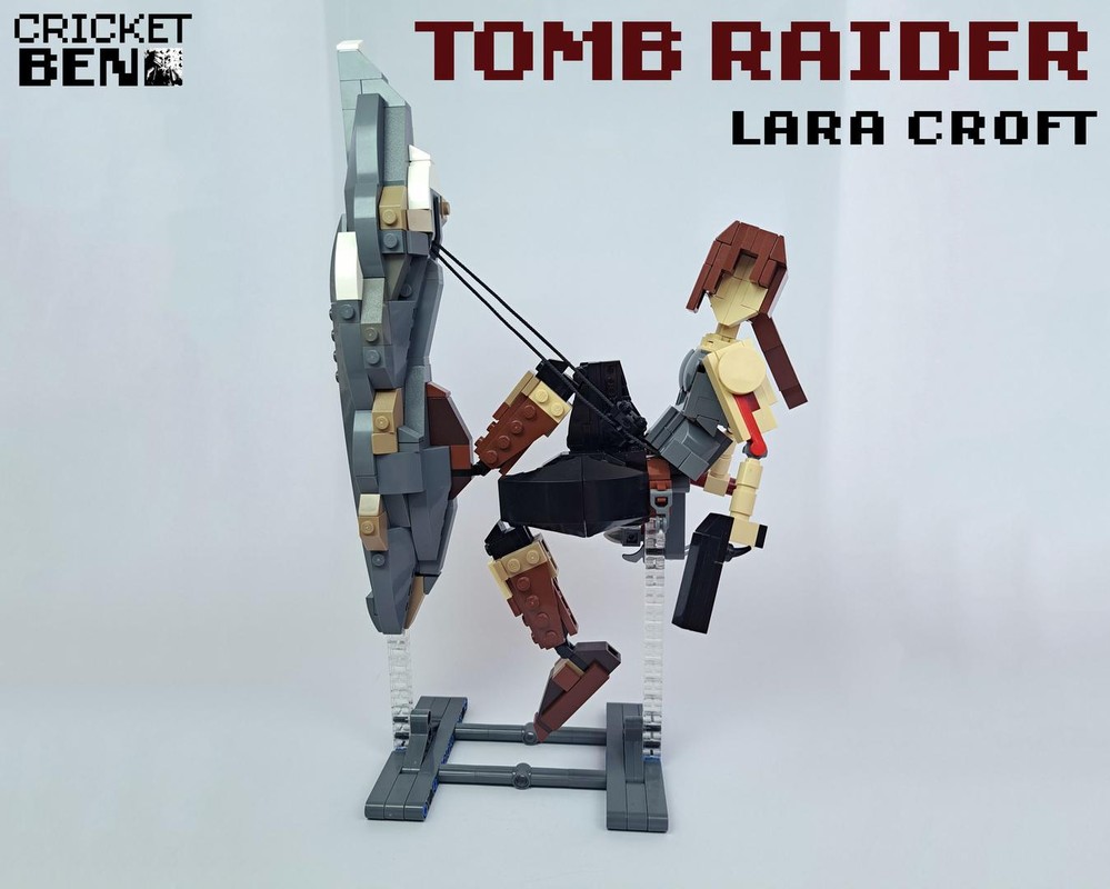 LEGO MOC Lara Croft - Tomb Raider - climbing Figure by CricketBen ...
