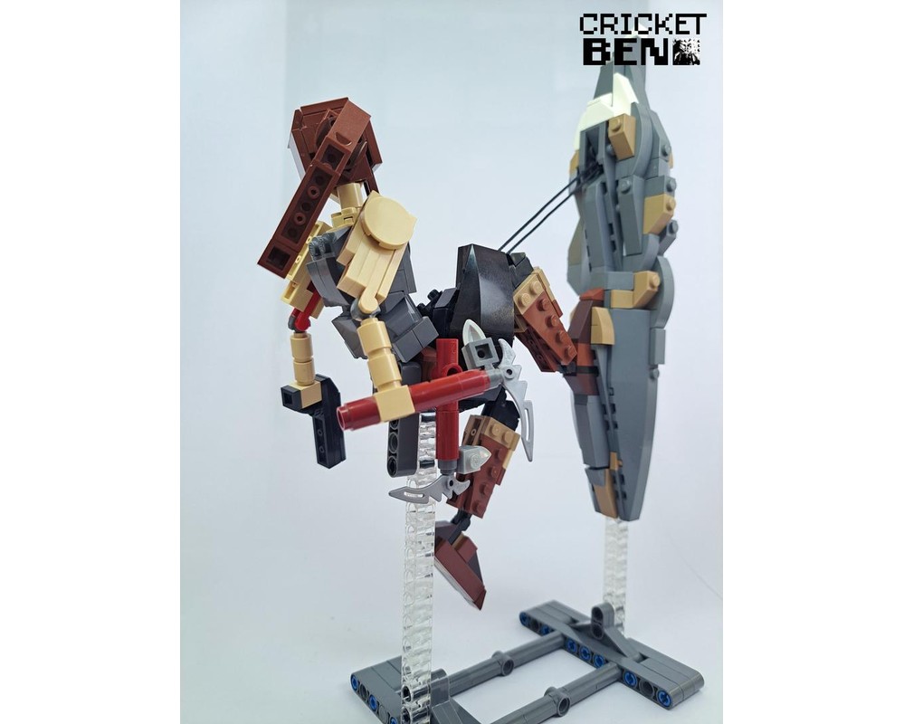LEGO MOC Lara Croft - Tomb Raider - climbing Figure by CricketBen ...