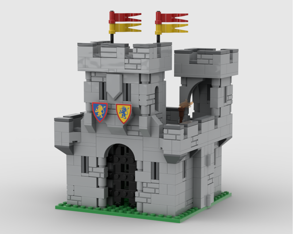 LEGO MOC-239528 King's Castle by besh81 | Rebrickable - Build with LEGO