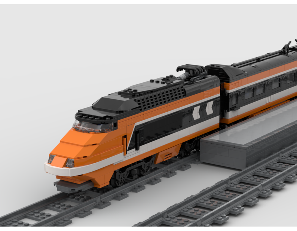 LEGO MOC Simple Modular Platform Between Tracks by Monkeynews2023 ...