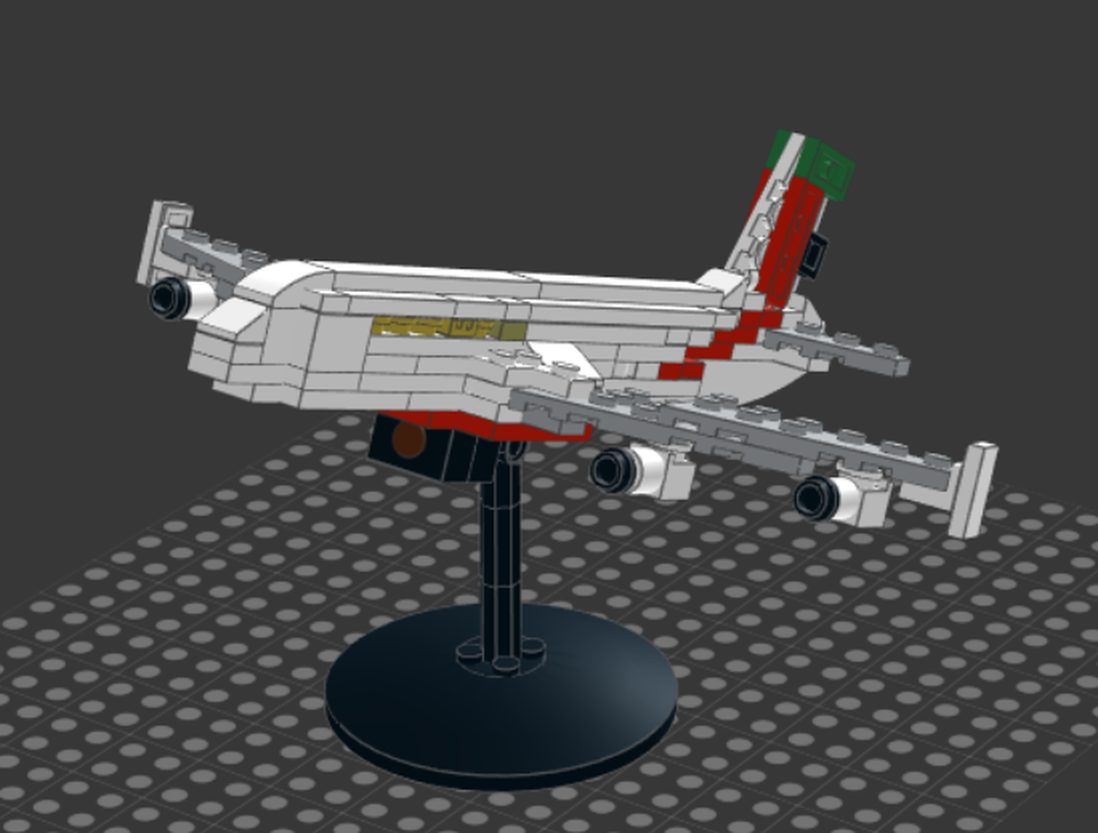 LEGO MOC-239538 Airbus A380 Emirates by MilesPierreC | Rebrickable ...