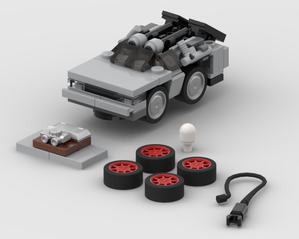 LEGO MOC Back to the Future DeLorean mini by tisco20 | Rebrickable ...