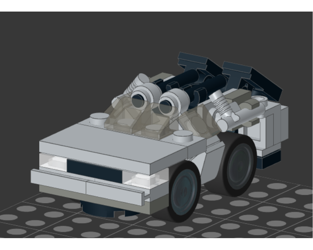 LEGO MOC Back to the Future DeLorean mini by tisco20 | Rebrickable ...