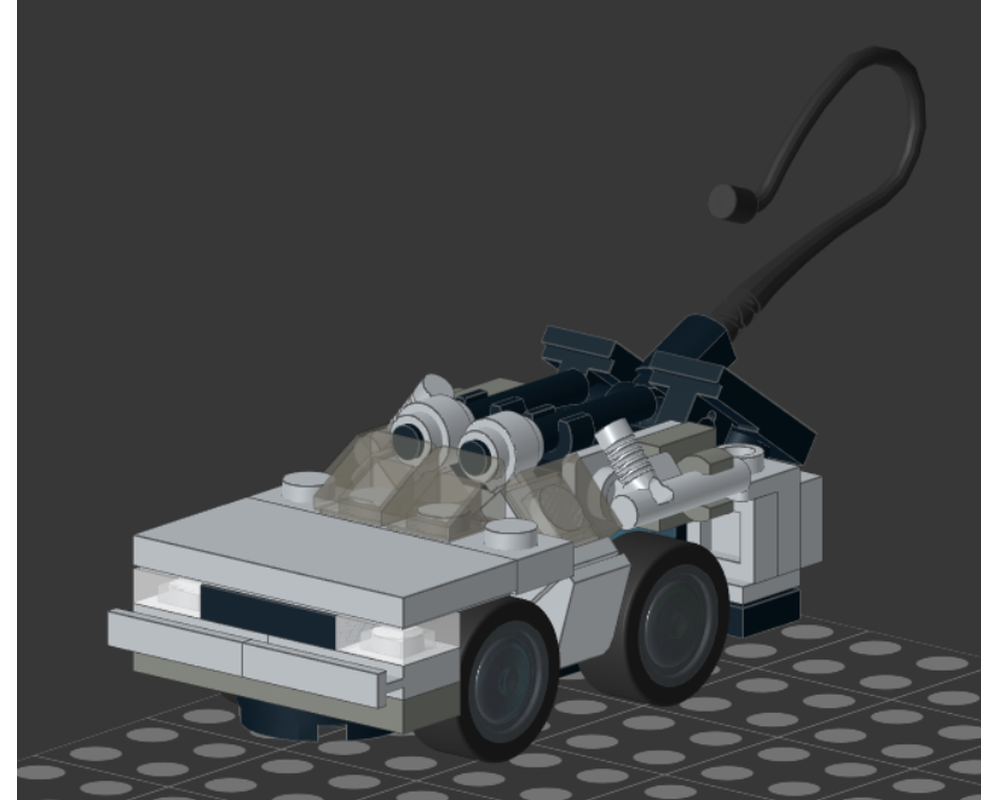 LEGO MOC Back to the Future DeLorean mini by tisco20 | Rebrickable ...