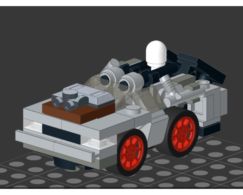 LEGO MOC Back to the Future DeLorean mini by tisco20 | Rebrickable ...
