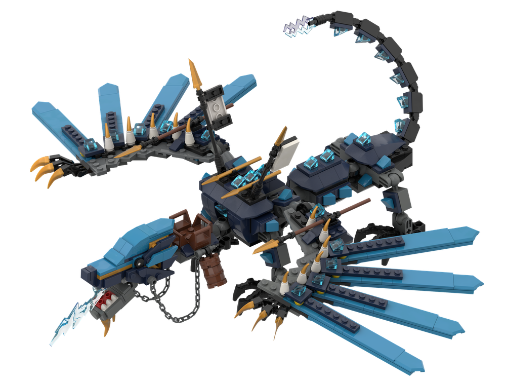 LEGO MOC-239600 Budget Lightning Dragon by fishysalmon02 | Rebrickable ...