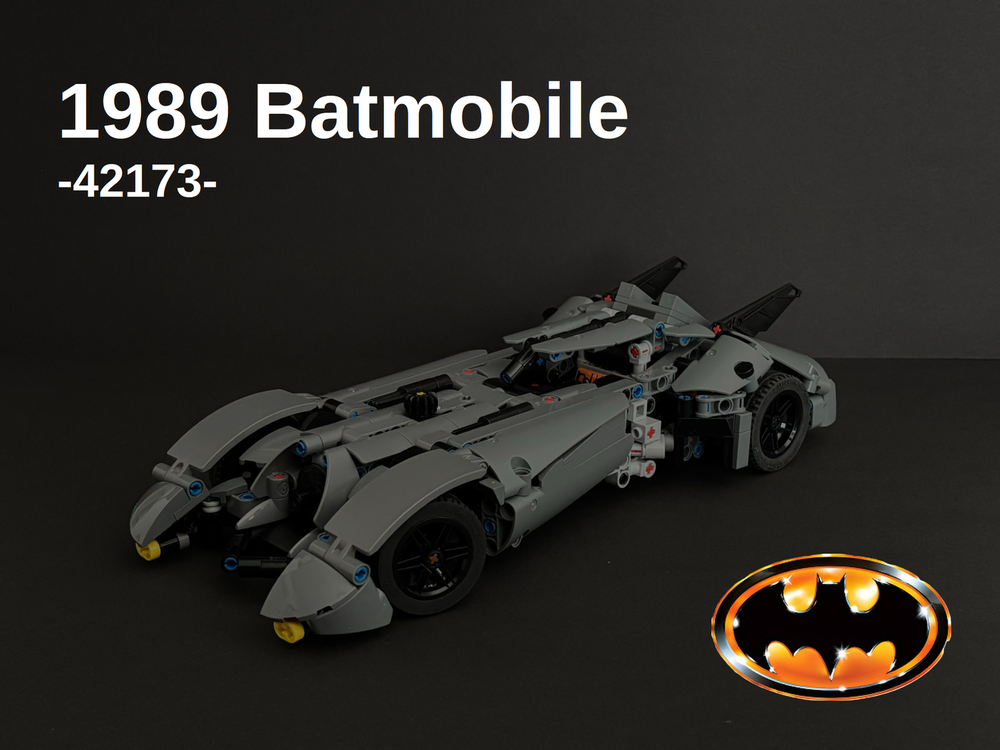 LEGO MOC-239607 1989 Batmobile - 42173 by Bricckoli | Rebrickable ...
