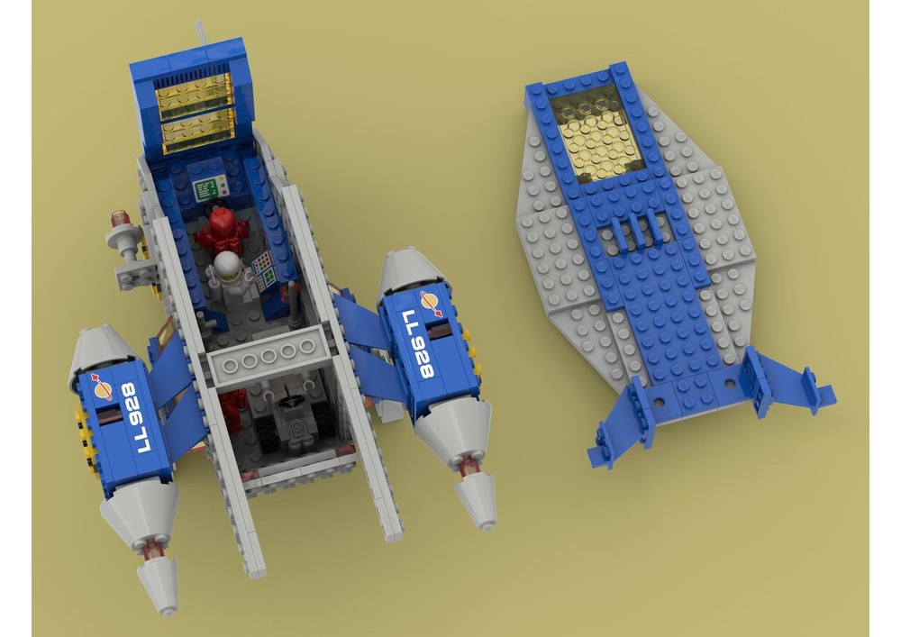LEGO MOC-239622 LL928 Galaxy Explorer A004 (set 928-1 or 497-1 ) by ...