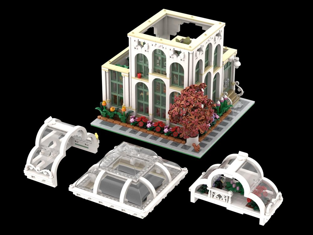 LEGO MOC Corner Botanical Garden - 21353 The Botanical Garden ...
