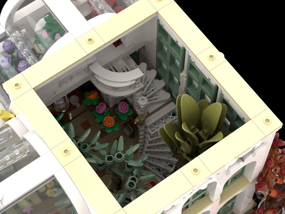 LEGO MOC Corner Botanical Garden - 21353 The Botanical Garden ...