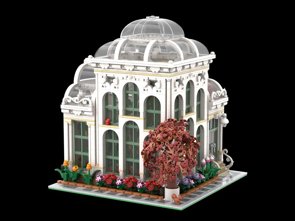 LEGO MOC Corner Botanical Garden - 21353 The Botanical Garden ...