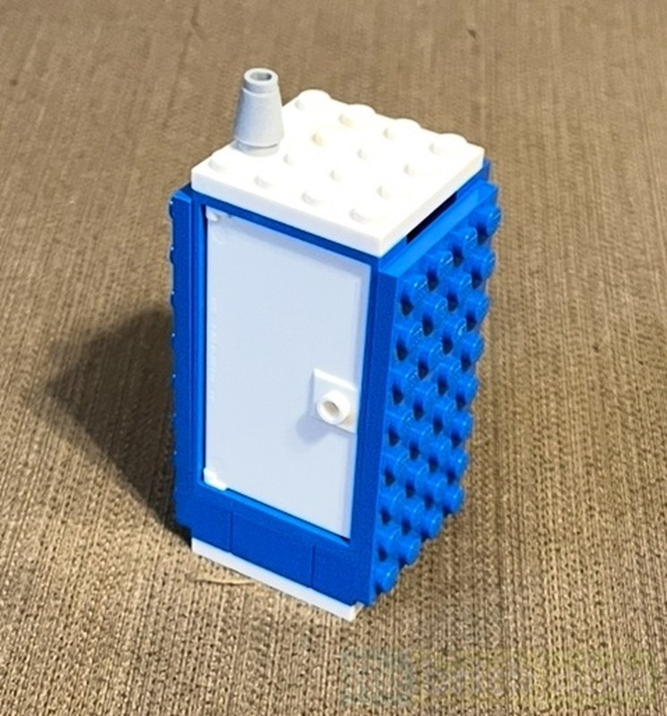 LEGO MOC Porta Potty by BlackBirdBrick | Rebrickable - Build with LEGO