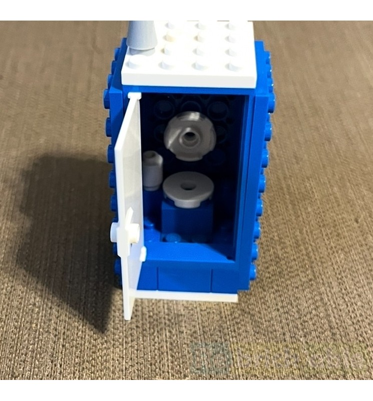 LEGO MOC-239664 Porta Potty by BlackBirdBrickUSA | Rebrickable - Build ...