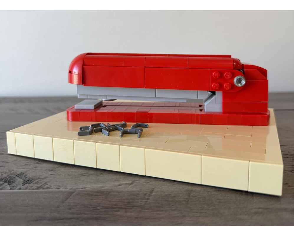 LEGO MOC-239673 Functional Life-Sized Stapler by ComicMischief ...