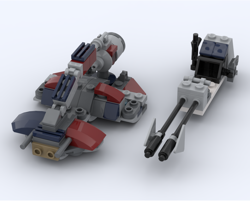 LEGO MOC-239687 Swamp Speeder 75372 Alternate Build by ...