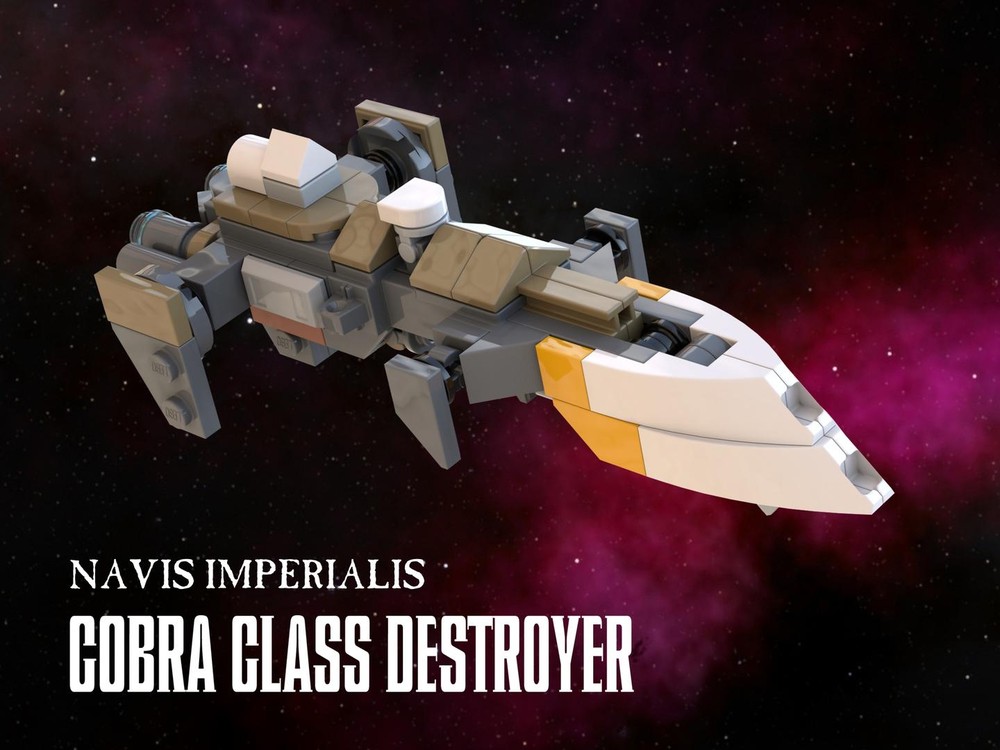 LEGO MOC Cobra Class Destroyer, Warhammer 40,000: Battlefleet Gothic by ...