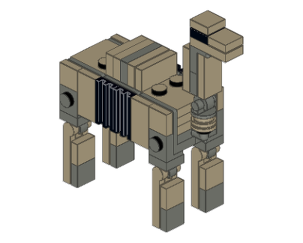 LEGO MOC Camel Husk by Testificate_Man | Rebrickable - Build with LEGO