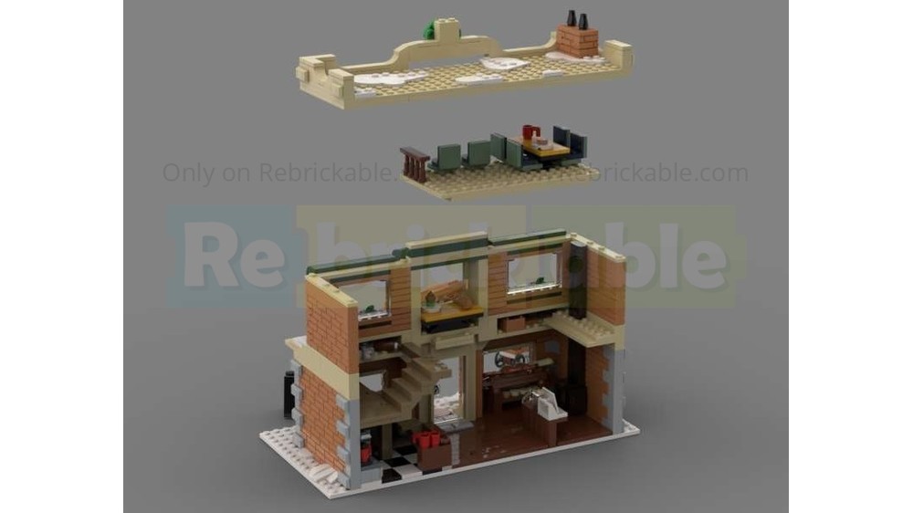 LEGO MOC-239752 Holiday Bakery by Brick Industries | Rebrickable ...