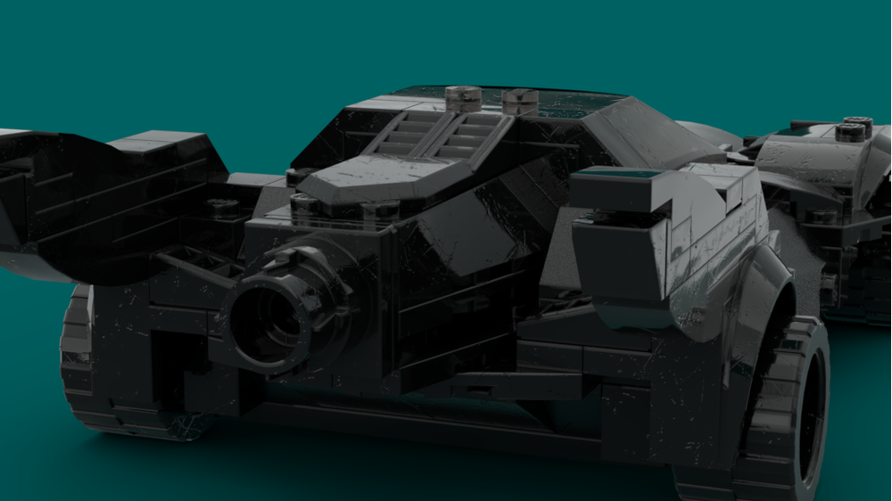 LEGO MOC A Batmobile by AbvAvrgUndrAchvr | Rebrickable - Build with LEGO