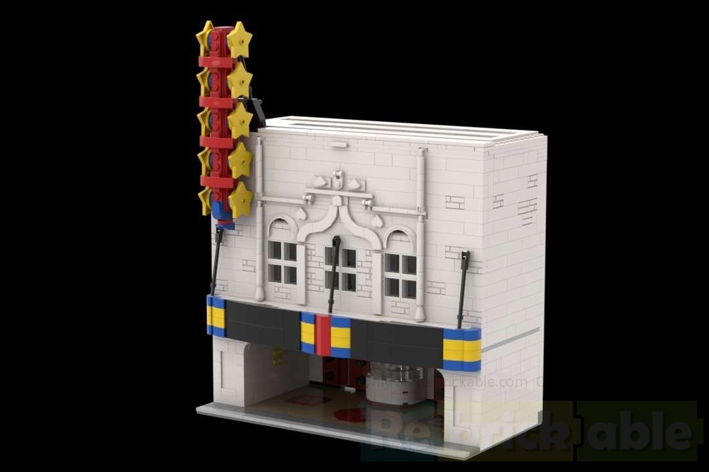 LEGO MOC-239778 Texas Theater by teachbricks | Rebrickable - Build with ...