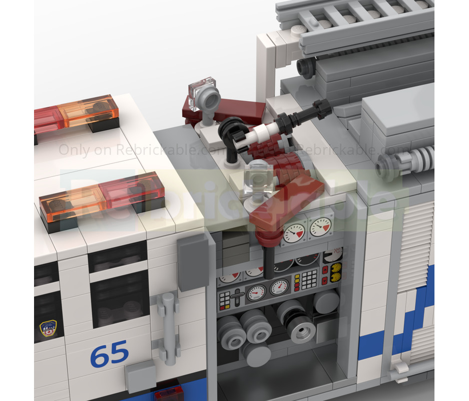 LEGO MOC 2009 Pierce Quantum Fire Engine Kern County by Astrid11 ...