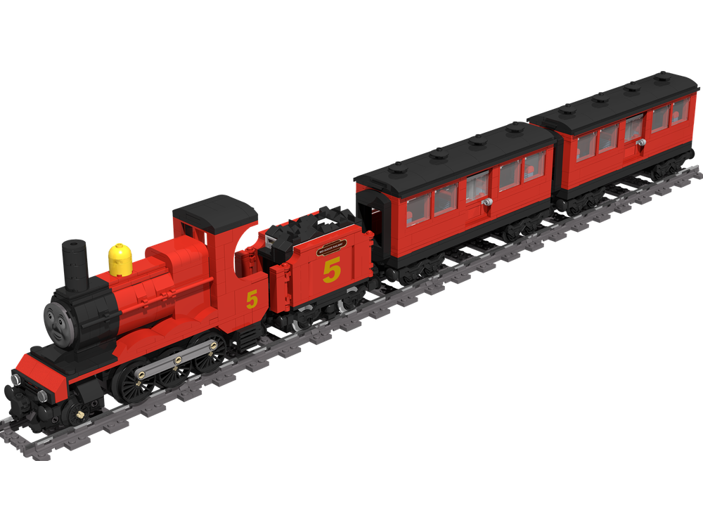 LEGO MOC-239783 James the Red Engine Passenger Coach by Plymbricks ...