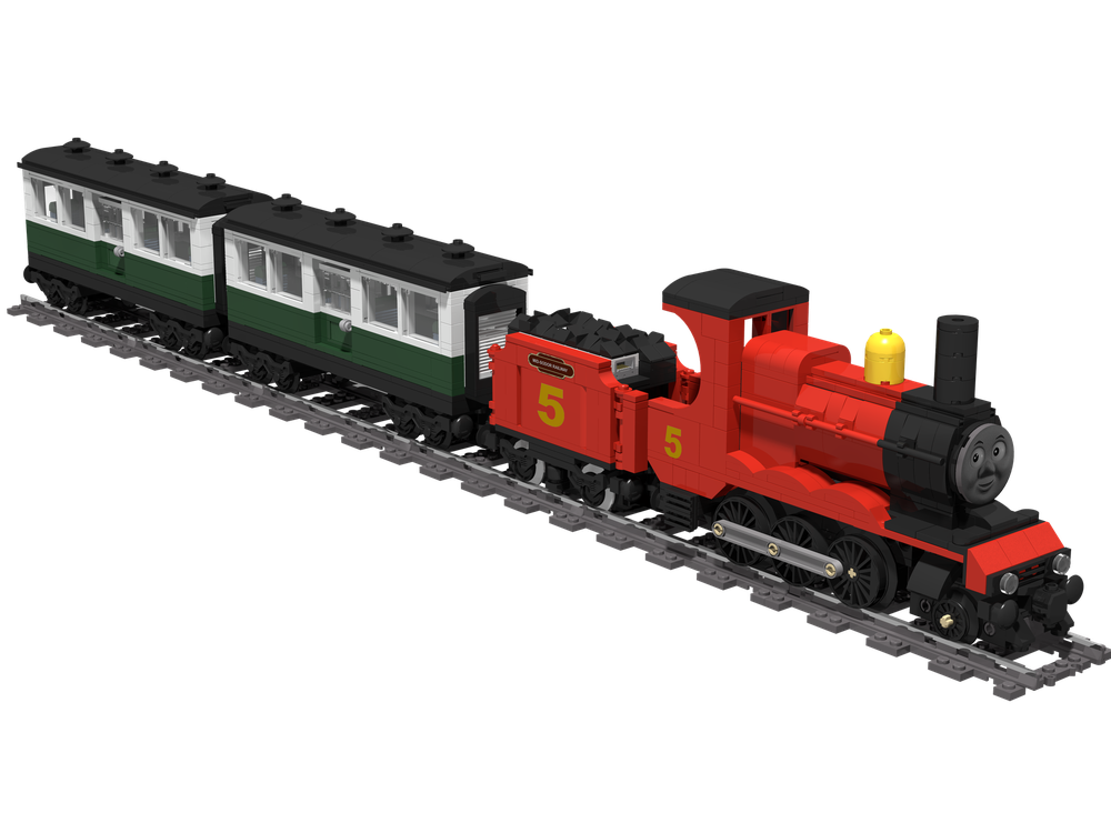 LEGO MOC-239783 James the Red Engine Passenger Coach by Plymbricks ...