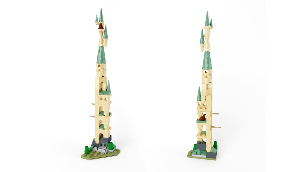 LEGO MOC Frog's Turret by WoodenBoxProjects | Rebrickable - Build with LEGO