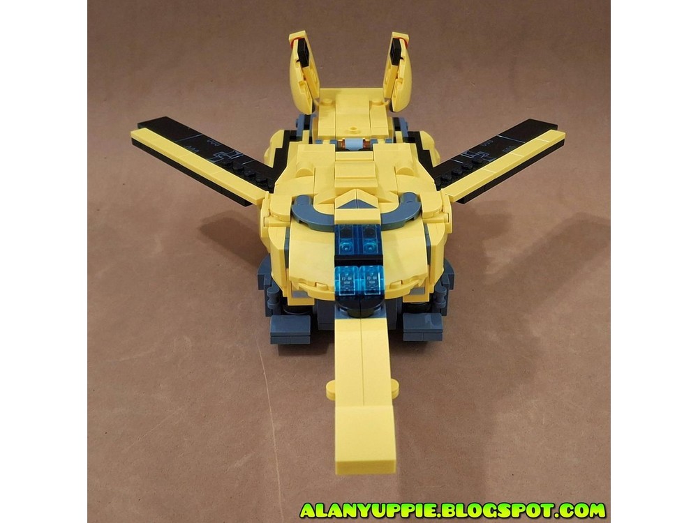 LEGO MOC VF-1 Valkyrie (Macross) / Jetfire (g1 Transformers) using lego ...