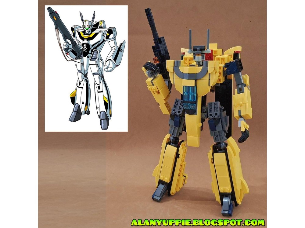 LEGO MOC-239797 VF-1 Valkyrie (Macross) / Jetfire (g1 Transformers ...