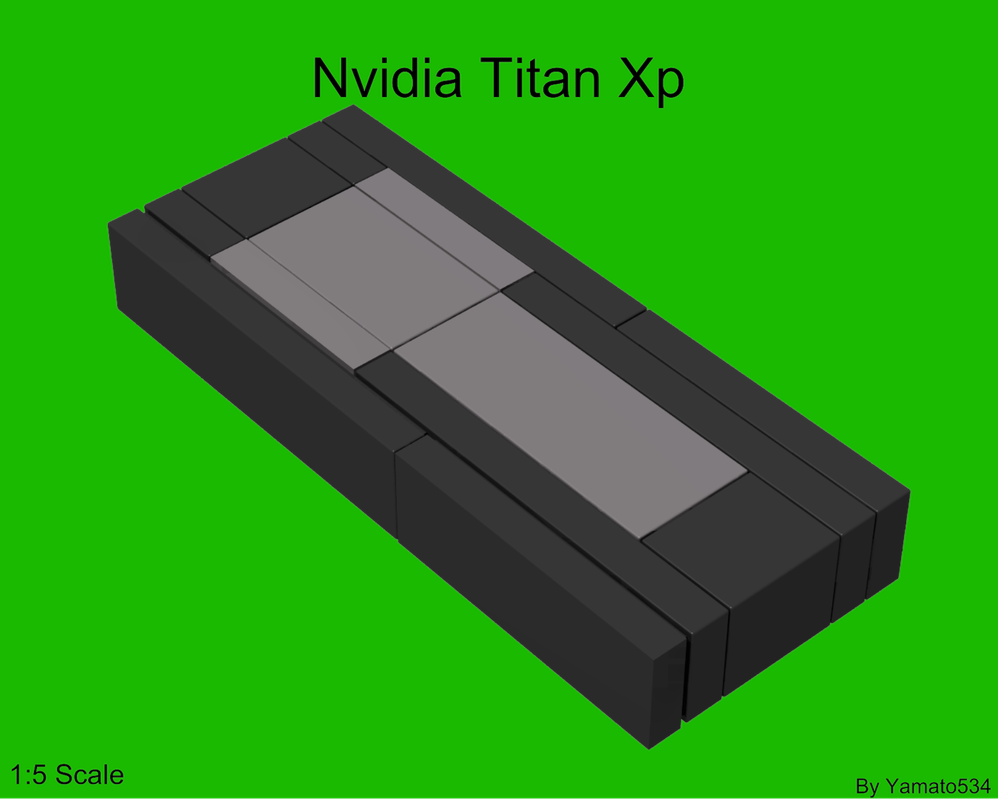 LEGO MOC 1:5 Scale Nvidia Flagship GPUs(GTX 10 series to RTX 50 Series ...