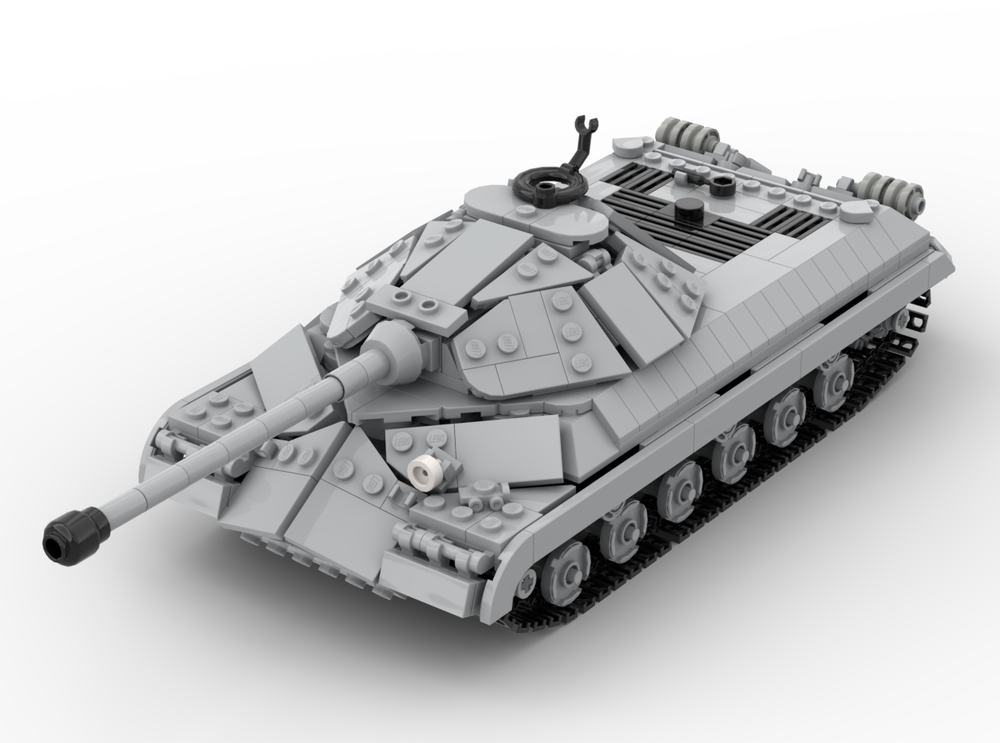 LEGO MOC-239800 Heavy tank IS-3 by Br1ghT | Rebrickable - Build with LEGO