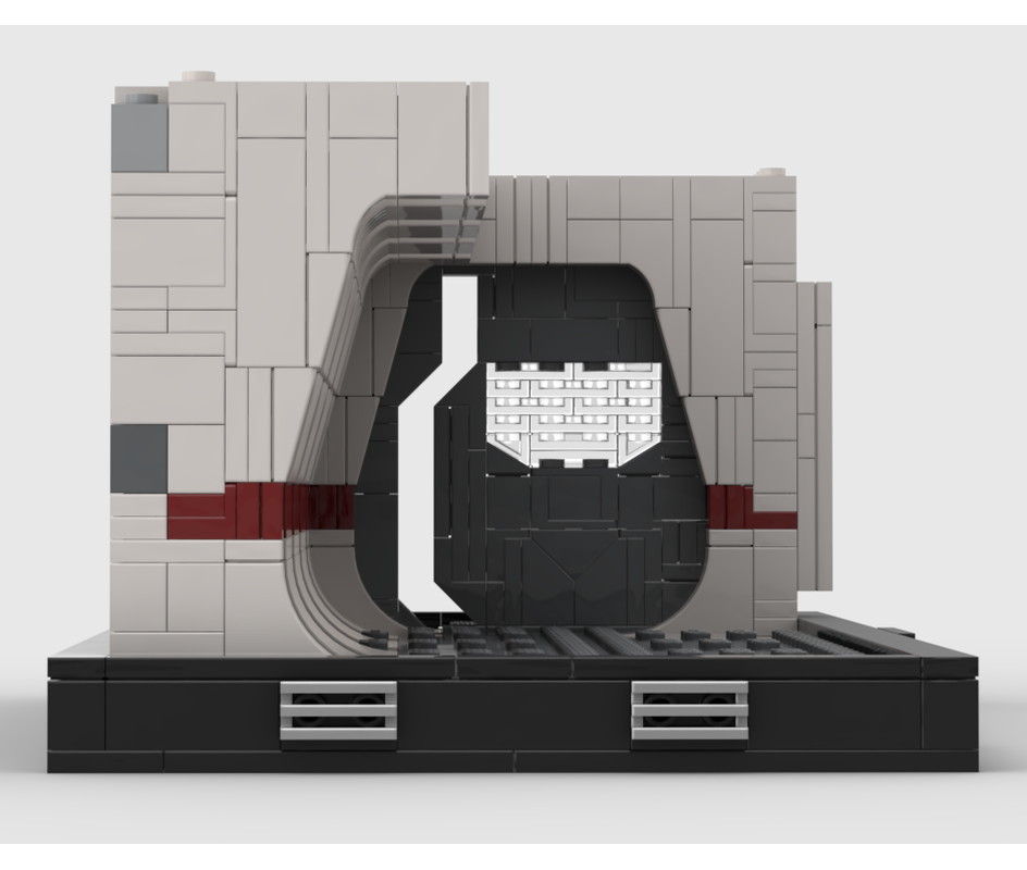 LEGO MOC Rogue One Hallway Diorama by Bonsai Bricks | Rebrickable ...