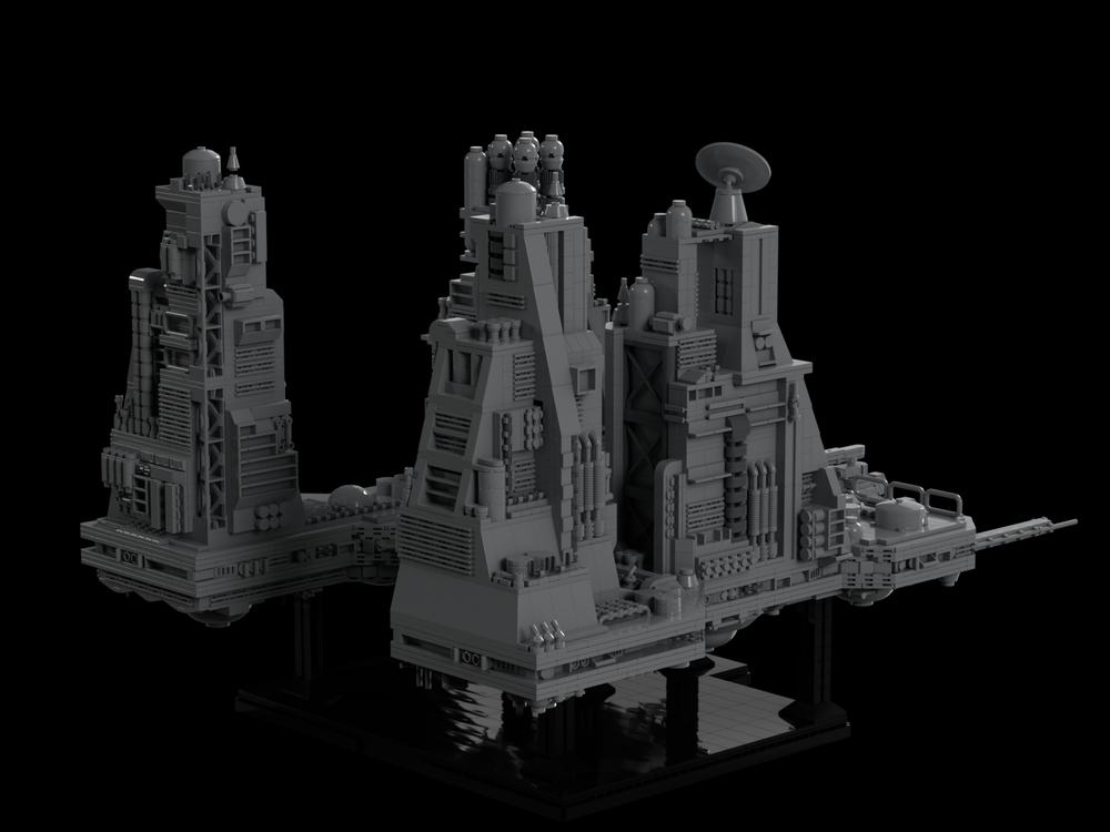 LEGO MOC-239822 Tesotek 2100-B (Ore refinery) from Alien – Custom LEGO ...