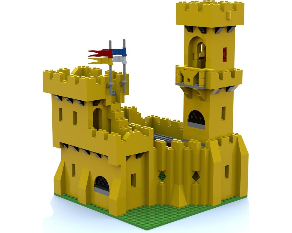 LEGO MOC-239835 375-2 Classic Yellow Castle MOC #5 by spinox ...