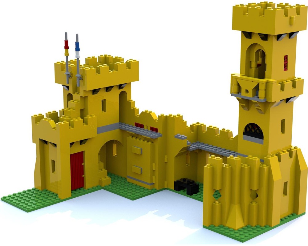 LEGO MOC-239835 375-2 Classic Yellow Castle MOC #5 by spinox ...