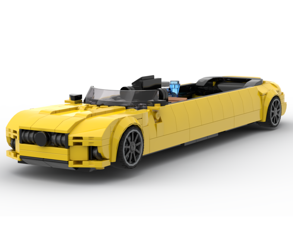 LEGO MOC Mercedes-amg SL 63_HotTub Limo by alejoluis | Rebrickable ...