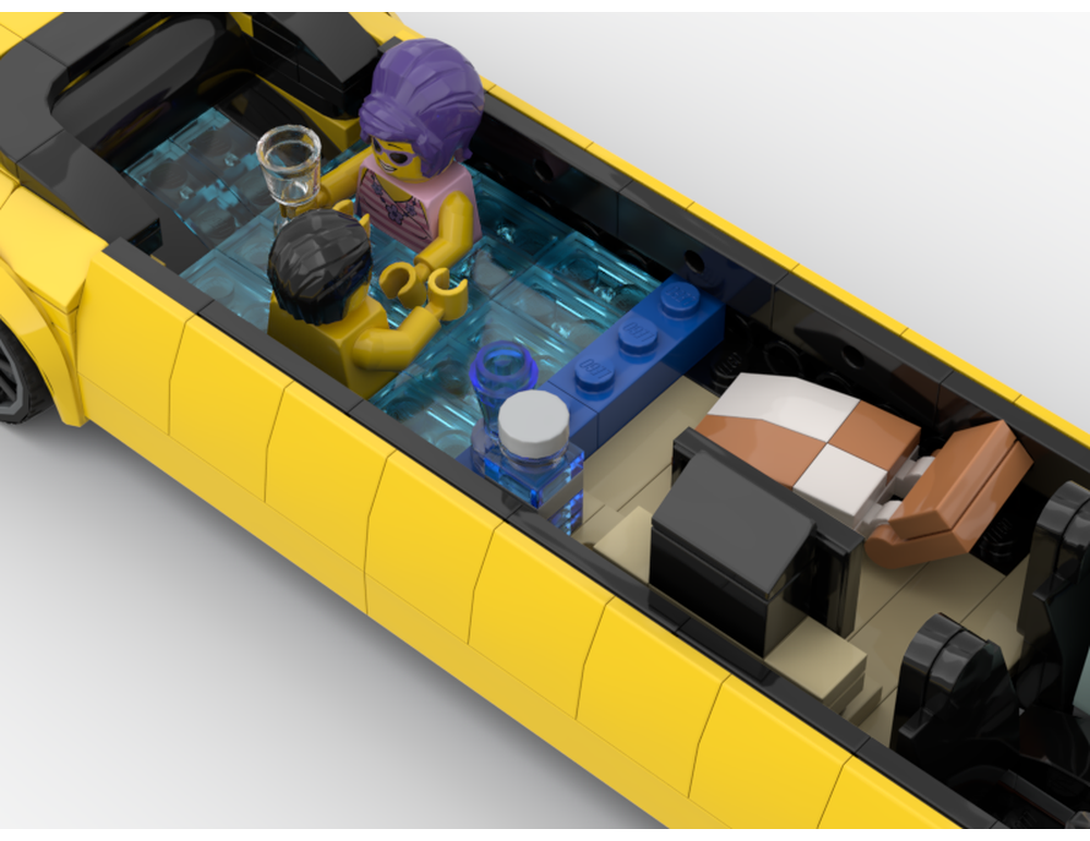 LEGO MOC Mercedes-amg SL 63_HotTub Limo by alejoluis | Rebrickable ...