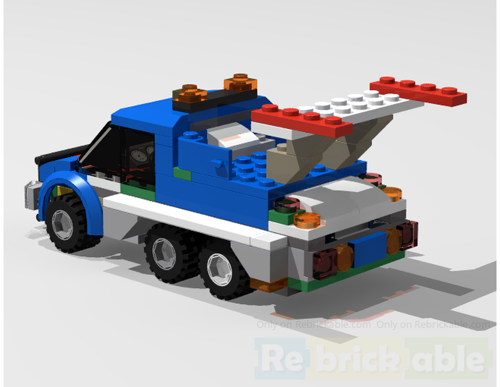 LEGO MOC-239849 60117 6-Wheeled Race Truck by ExoticButter751 ...