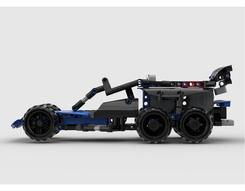 LEGO MOC Double Pullback King by DrewG | Rebrickable - Build with LEGO