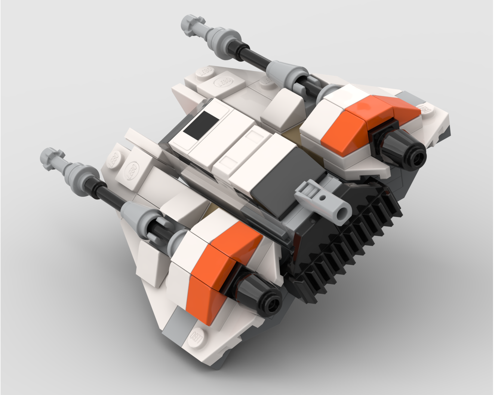 LEGO MOC Mini Snowspeeder by ao-ka | Rebrickable - Build with LEGO