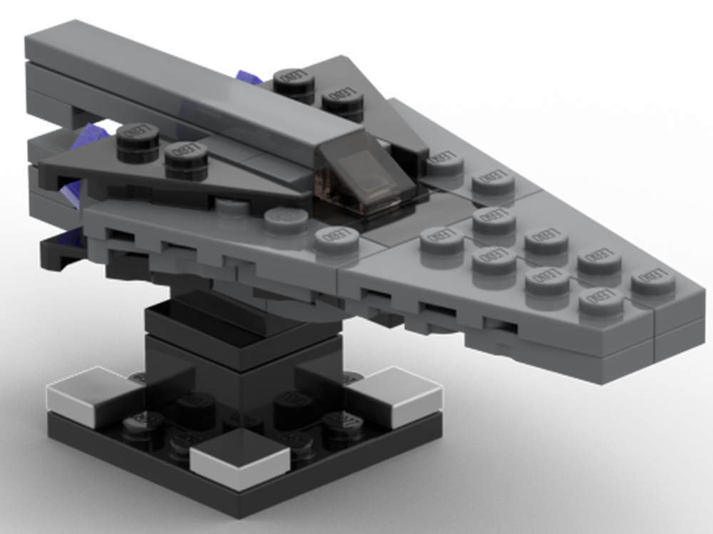 LEGO MOC-239883 The Bad Batch CX-Dagger ship - micro, v2 by Niobium ...