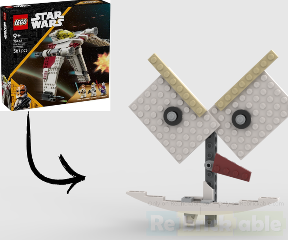 LEGO MOC-239884 75432 Scary Face by Revenge_Of_The_Brick | Rebrickable ...
